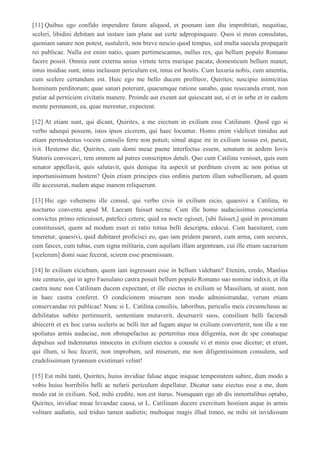 Ciceronis in Catilinam Orationes quattor | PDF