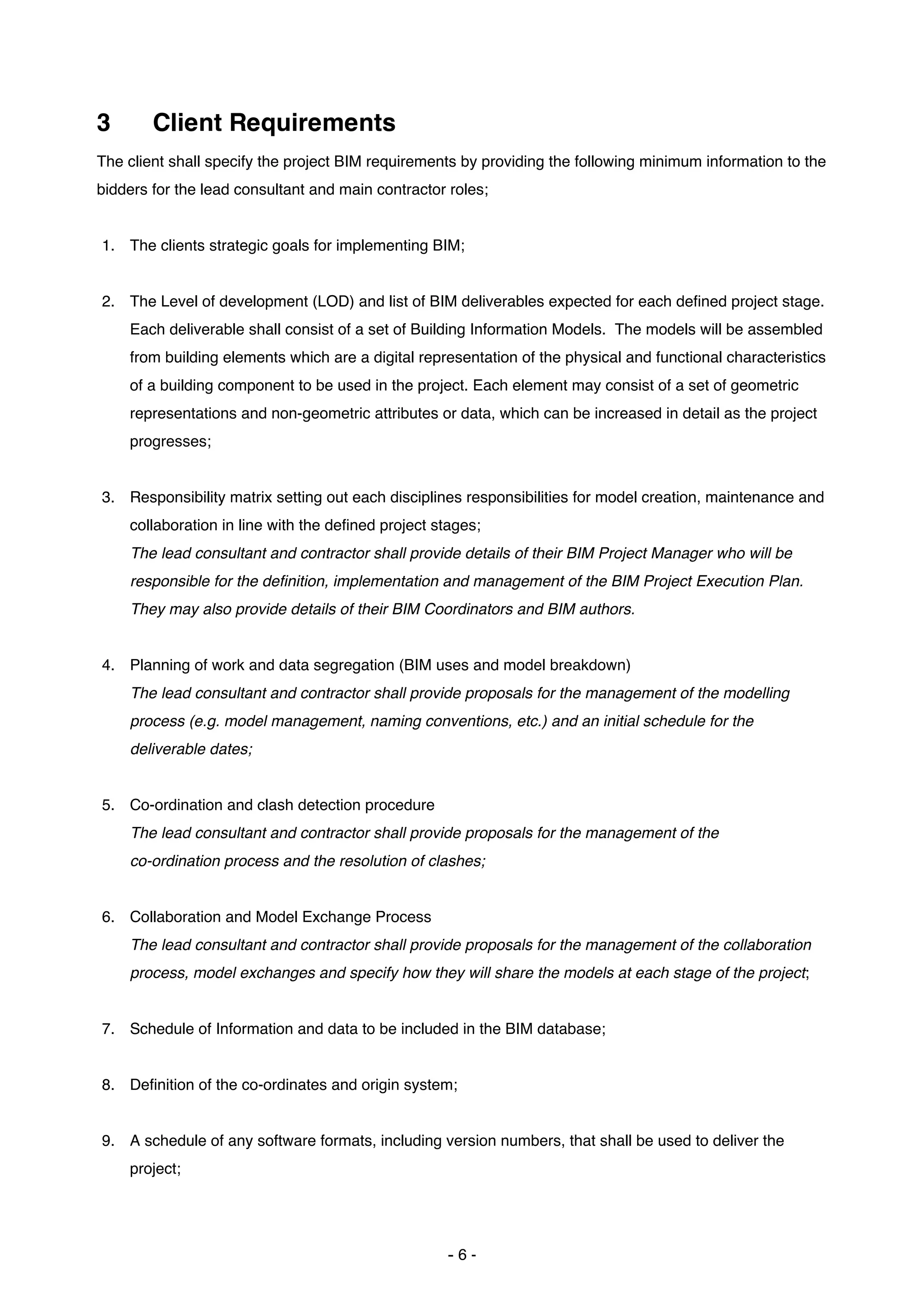 Hong Kong BIM Standards, Building Information Model - Project Execution ...