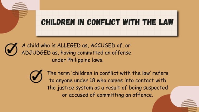 CICL-CHILDREN IN CONFLICT WITH THE LAW.pdf | Crime & Harmful Acts to ...
