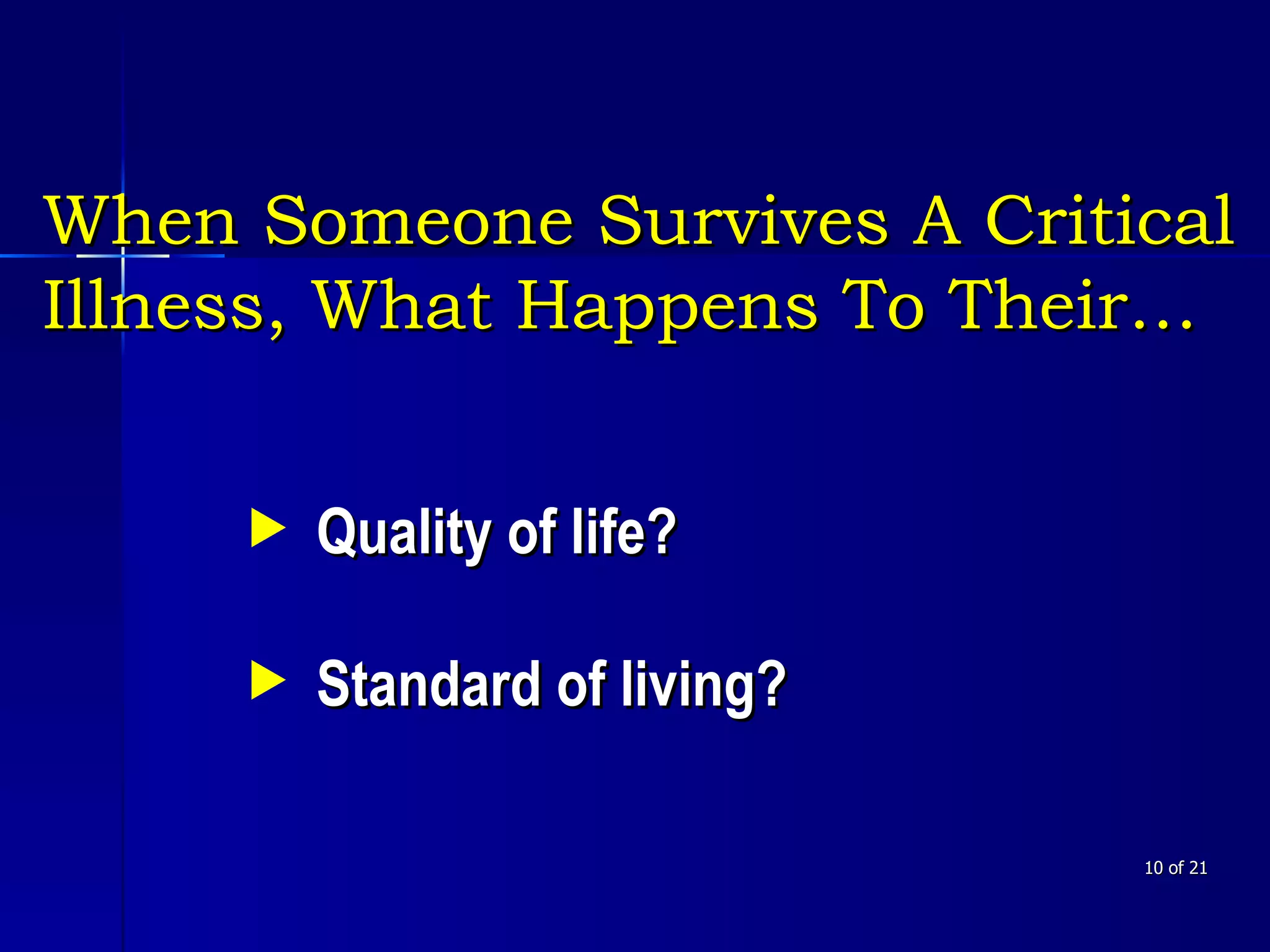 Critical Illness Presentation | PPS