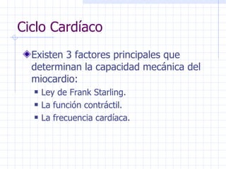 Ciclo cardiaco | PPT