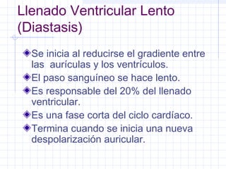 Ciclo cardiaco | PPT