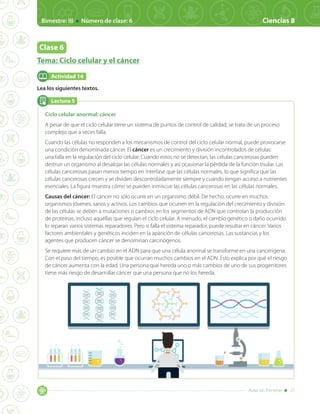 Ciclo celular mitosis y meiosis | PDF
