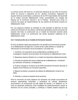 Ciclo de alfabetizacion_inicial_2015 | PDF