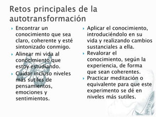 Ciclo de autoempoderamiento autotransformacion a partir del cambio de ...