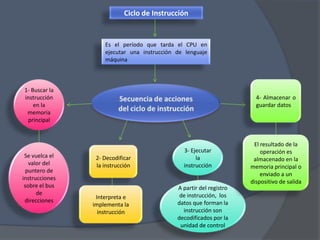 Ciclo de instrucción | PPTX