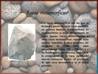 El Ciclo De Las Rocas ígneas Sedimentarias Metamórficas