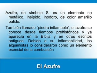 Ciclo Del Azufre | ODP