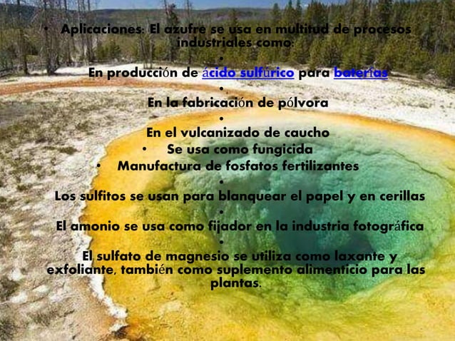 Ciclo del azufre | PPTX