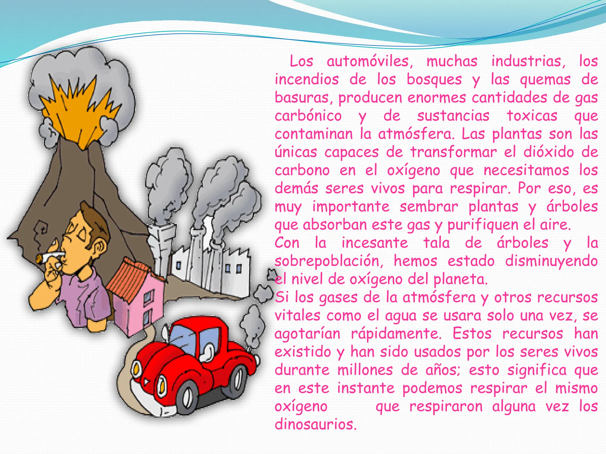 ciclo del oxigeno en nuestro planeta tierra | PPTX