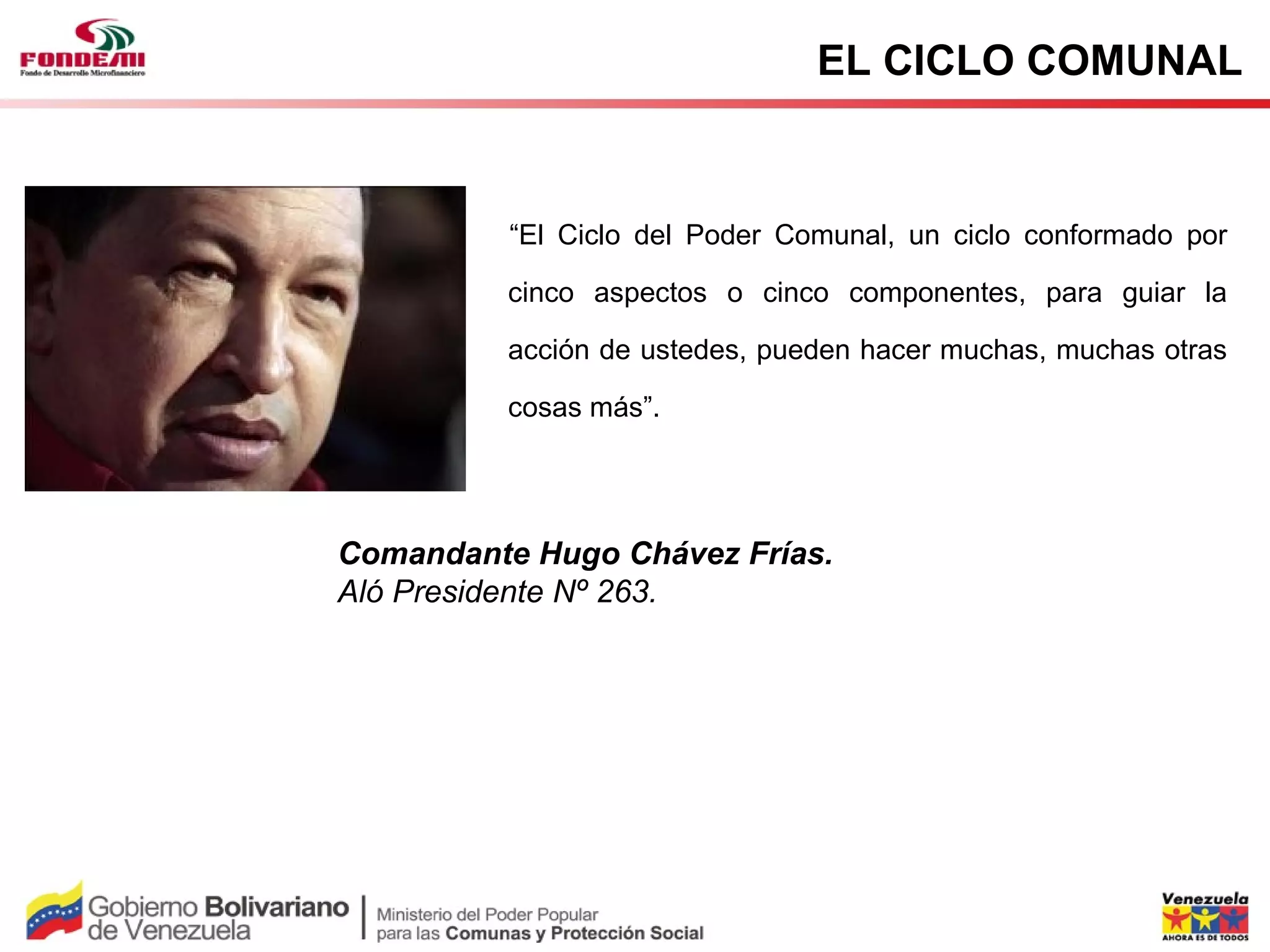 Ciclo del poder comunal | PPT