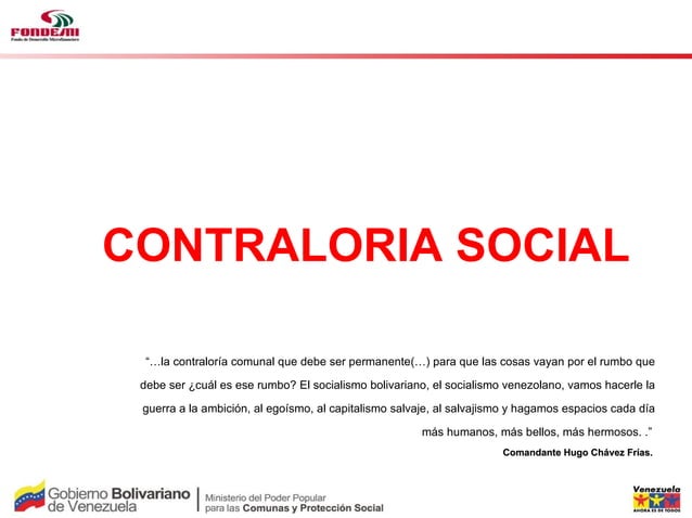 Ciclo del poder comunal | PPT