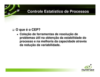 Controle estatístico de processos | PDF