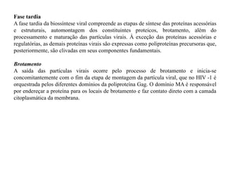 Ciclo de vida e patogênese do HIV-Melque.pptx