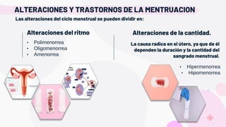 Ciclo Ovarico y Ciclo Uterino, ciclo menstrual | PPTX