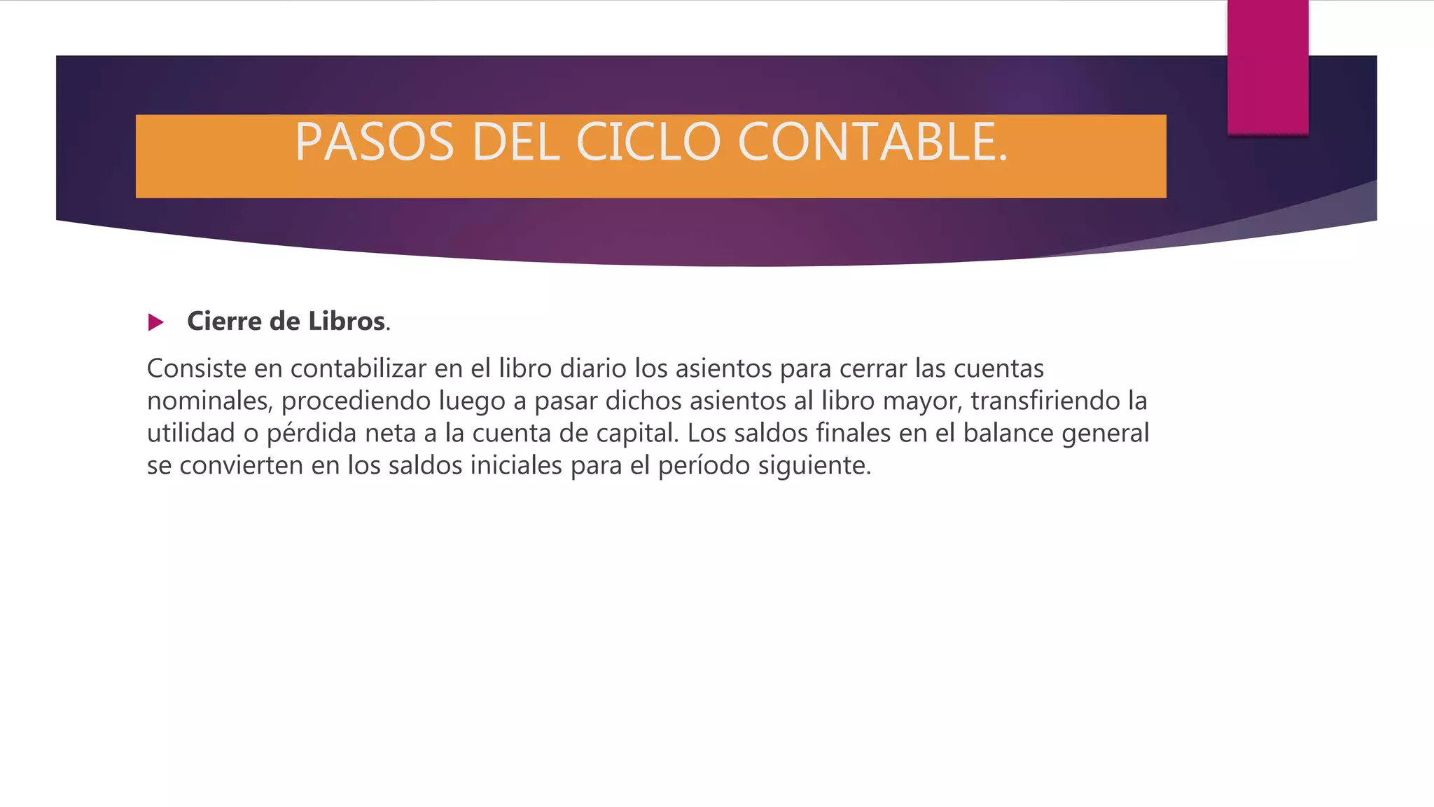 Ciclos contables | PPT