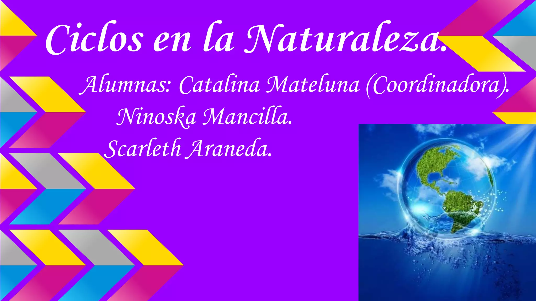 Ciclos de la naturaleza. | PPTX