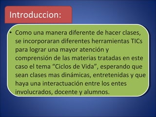 Ciclos de vida | PPT