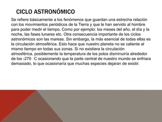 Ciclos ecologicos | PPTX