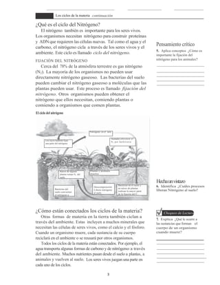 Ciclos en la naturaleza | PDF