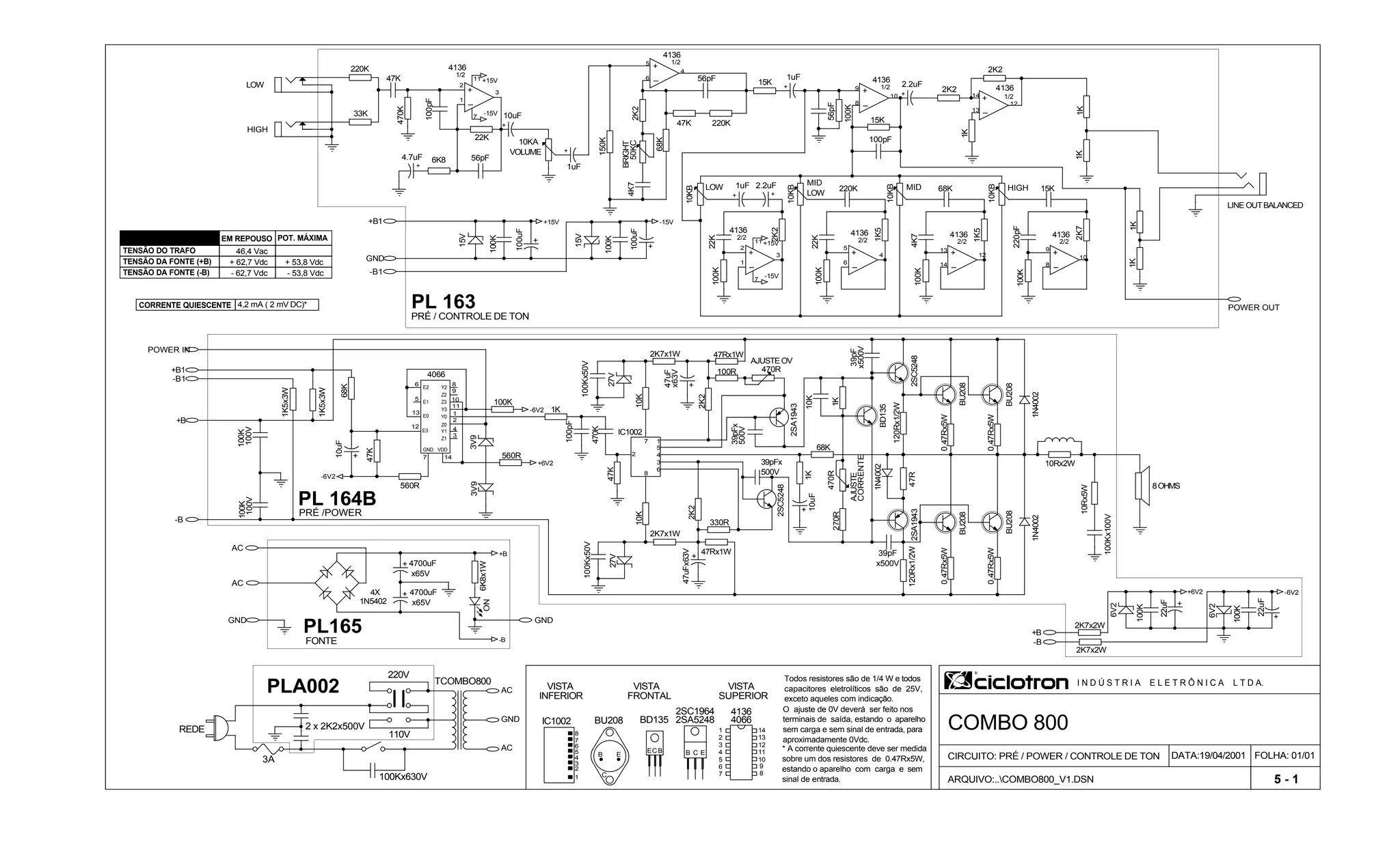 Ciclotron combo 800 | PPT