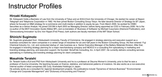 CICOM-Innovation Strategy and Leadership program:CICOM BRAINS Inc ...