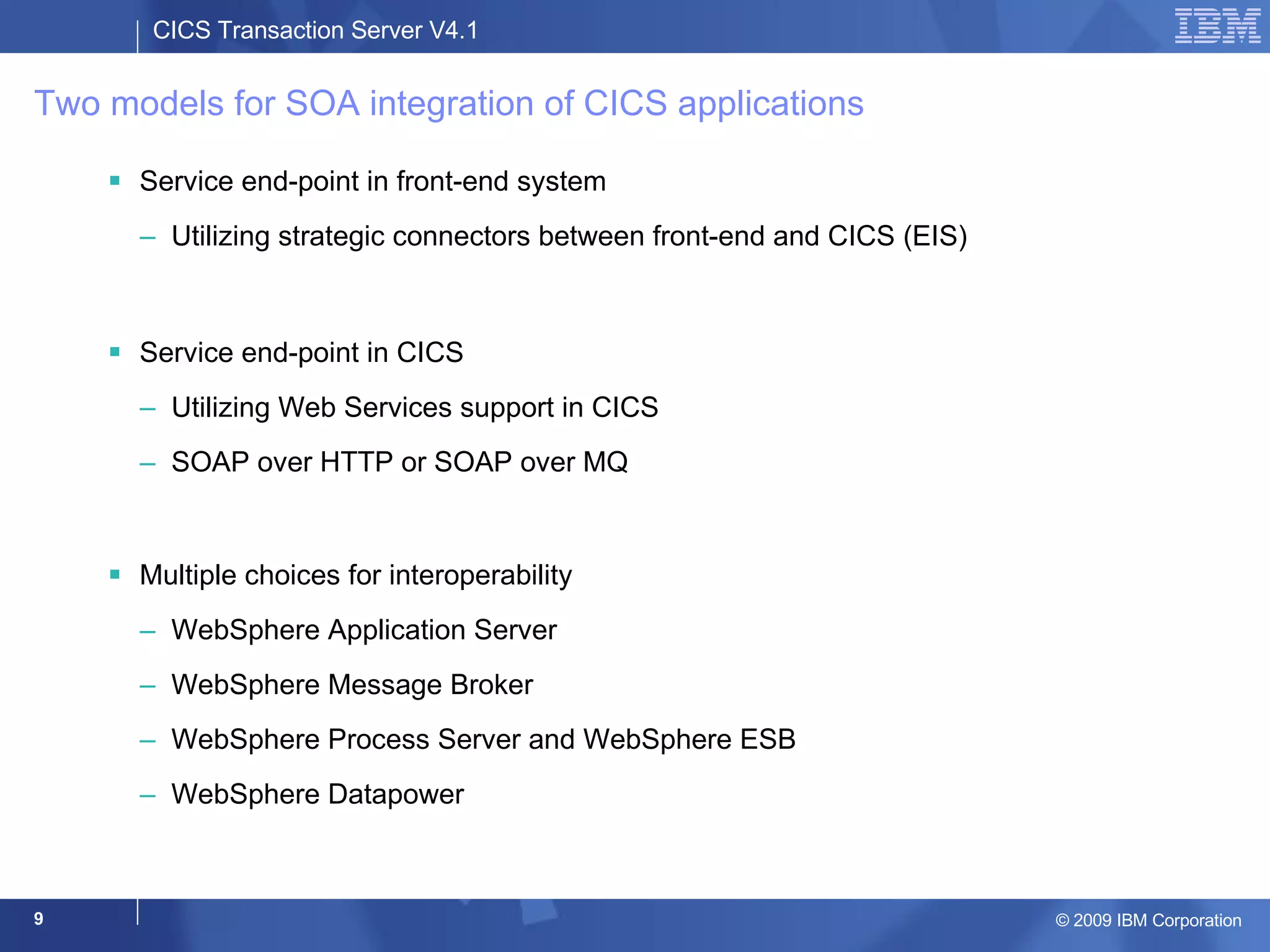 Cics Connectivity | PPT