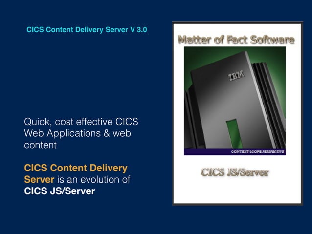 CICS Content Delivery Server v3 | PPT