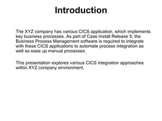 Cics Integration Approaches | PPT