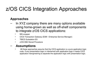 Cics Integration Approaches | PPT