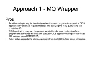 Cics Integration Approaches | PPT