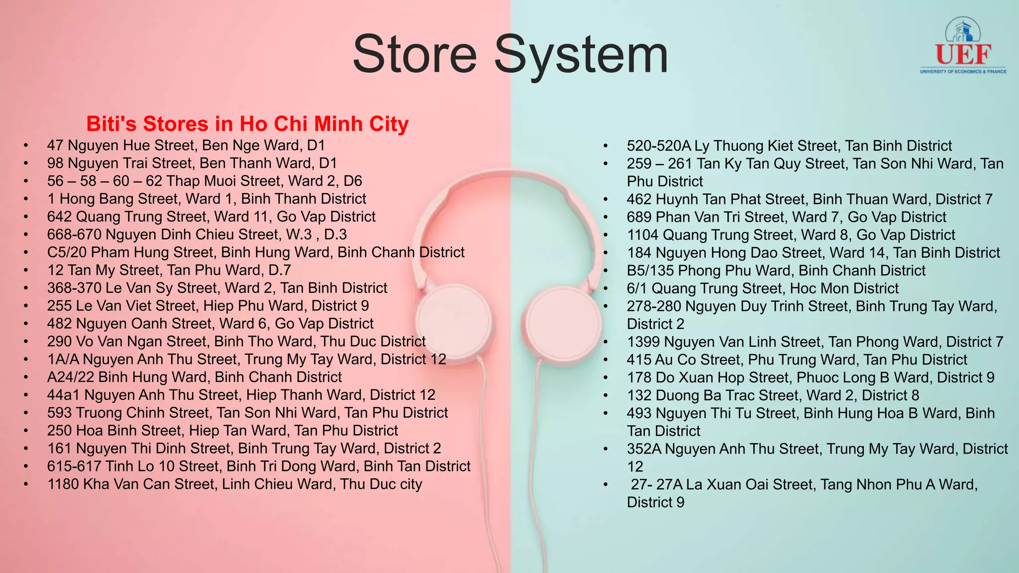 Presentation about biti's - Principels to marketing | PPTX