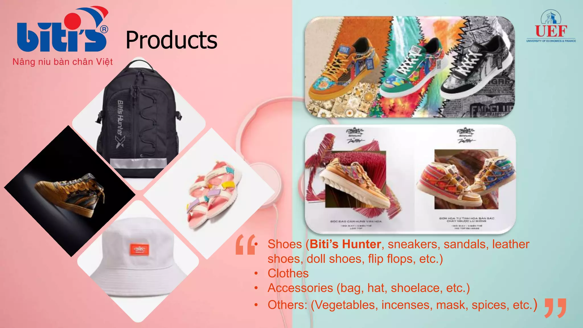 Presentation about biti's - Principels to marketing | PPTX