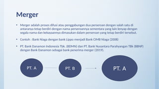 Manajemen atas Kombinasi BIsnis Perusahaan | PDF