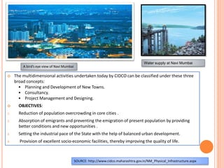 Cidco- NAVI MUMBAI | PPTX