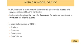 CIDC - An East-West interface for distributed SDN control plane | PPTX