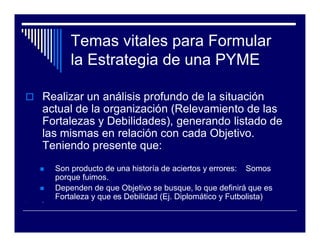 Modelo Acotado Gestión Estratégica para PYMES, por CIDEM Formación ...