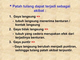 Cidera sistem otot rangka | PPT