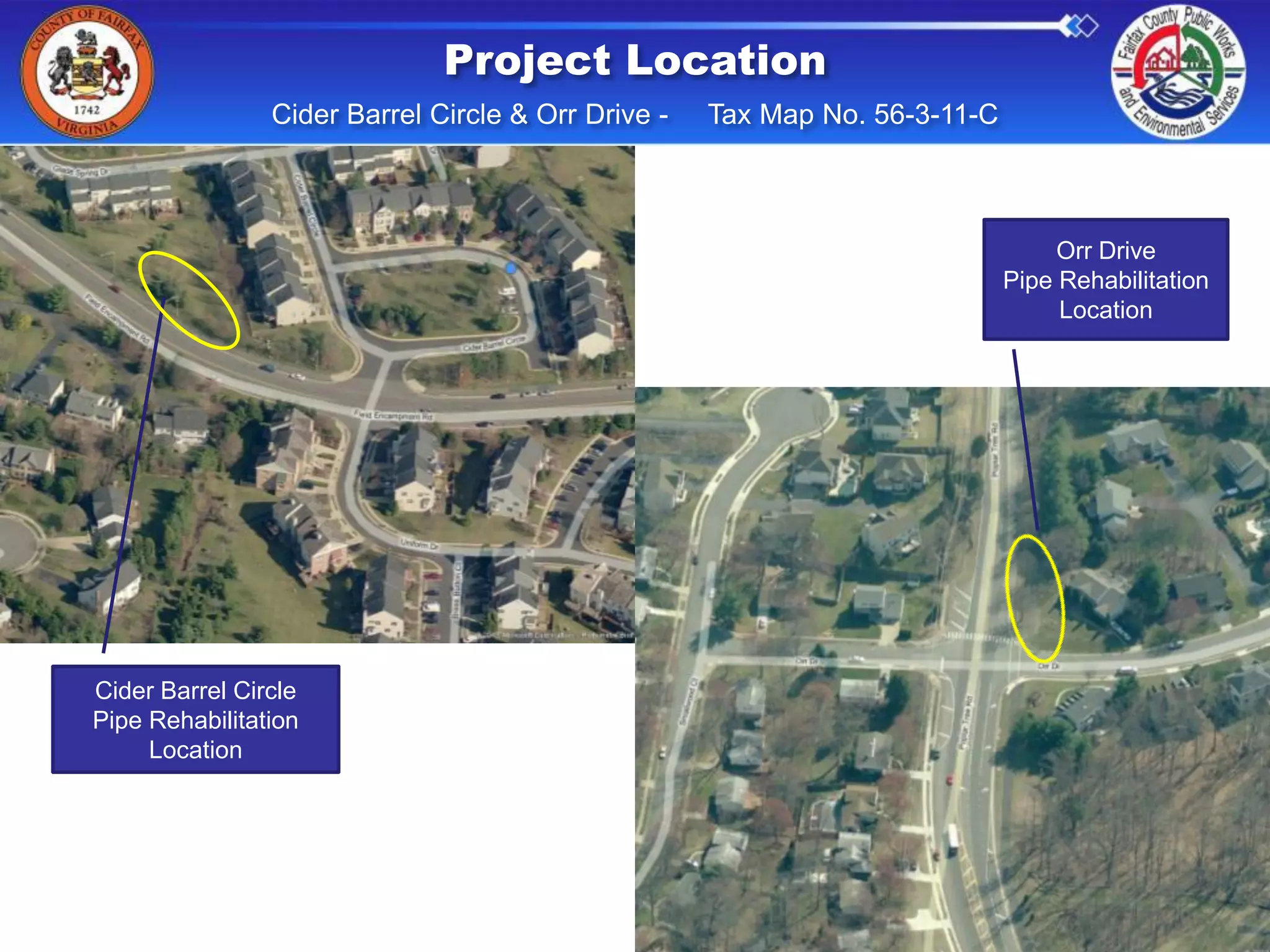 Storm Pipe Rehabilitation at Cider Barrel Circle and Orr Drive | PDF