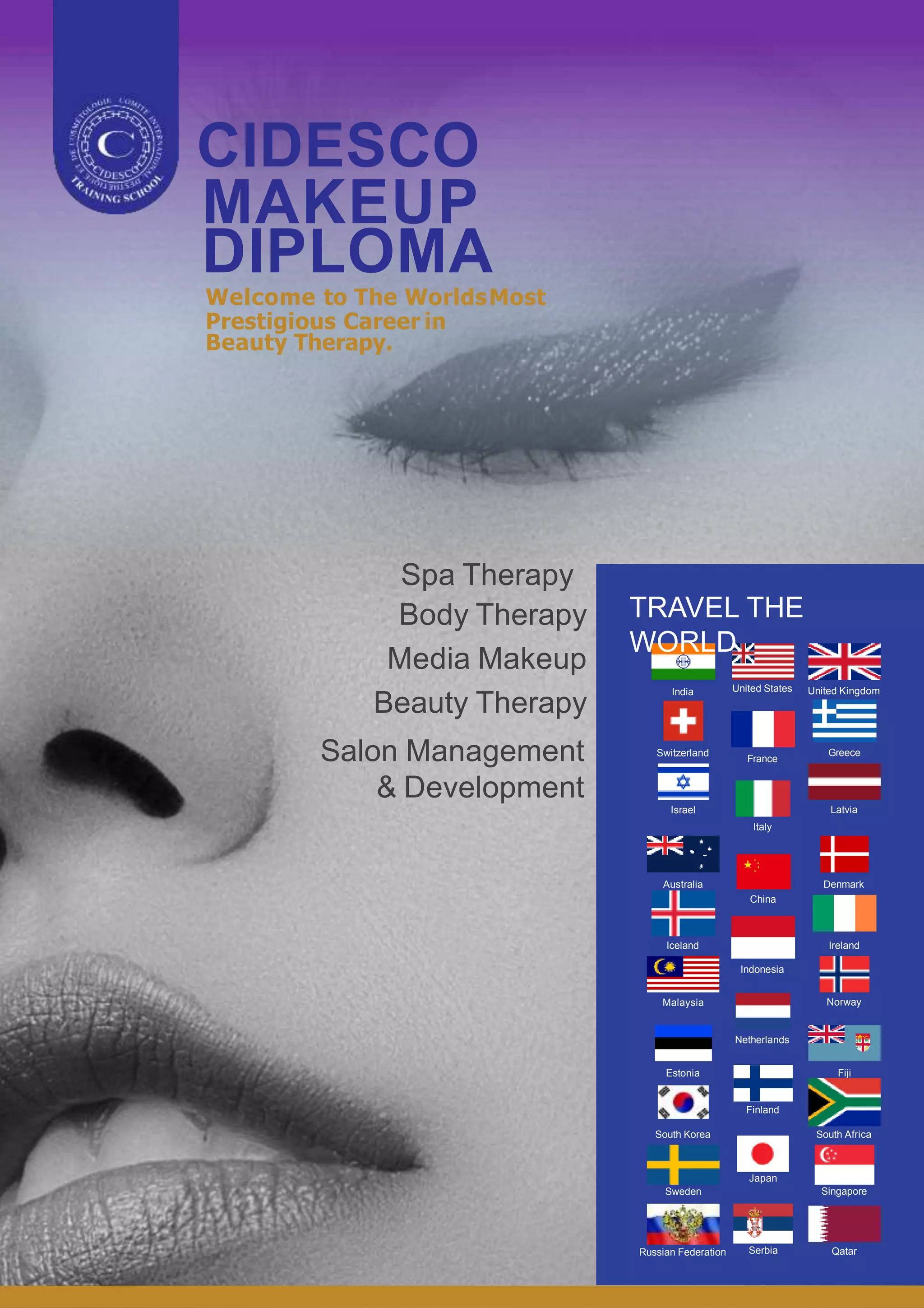 Cidesco makeup diploma | PPTX