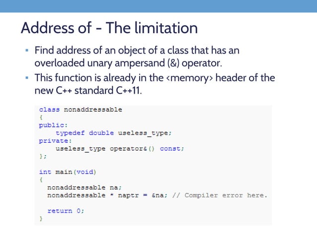 C++ idioms.pptx | Programming Languages | Computing