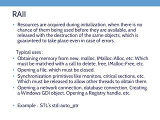 C++ idioms.pptx | Programming Languages | Computing