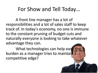 Front Line Manager and BOSaNOVA | PPTX