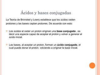 áCido Base | PPT