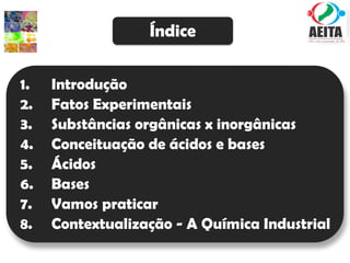 Ácido e Base - Química inorganica! | PPTX