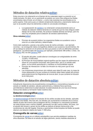 cidos de ciencias o actividades que recurren a uno o más métodos de ...