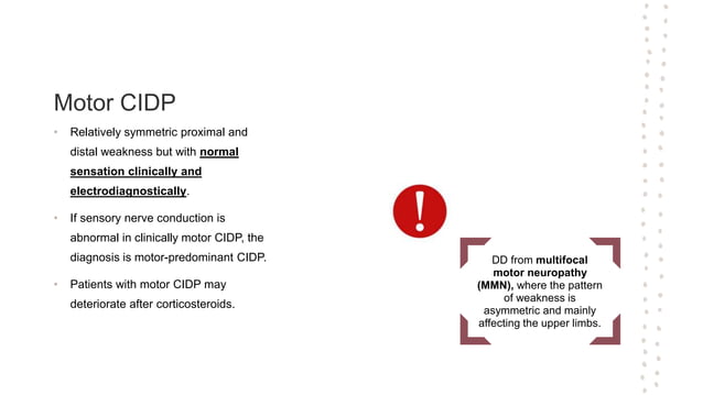 CIDP guidelines | PPTX | Brain and Nervous System Disorders | Diseases ...