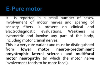 Chronic Inflammatory Demyelinating Polyradiculoneuropathy, CIDP | PPT