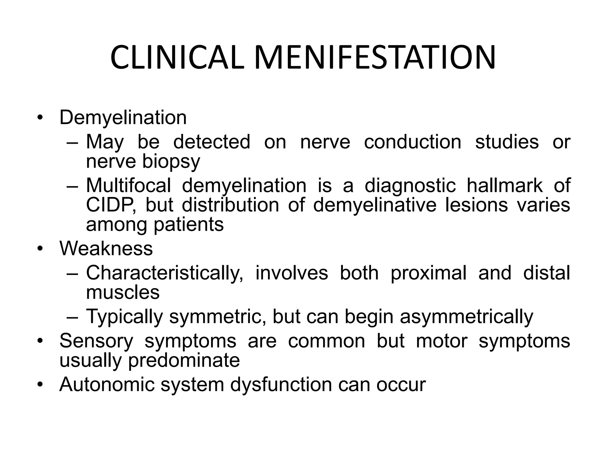 CIDP and NCS protocol | PPTX