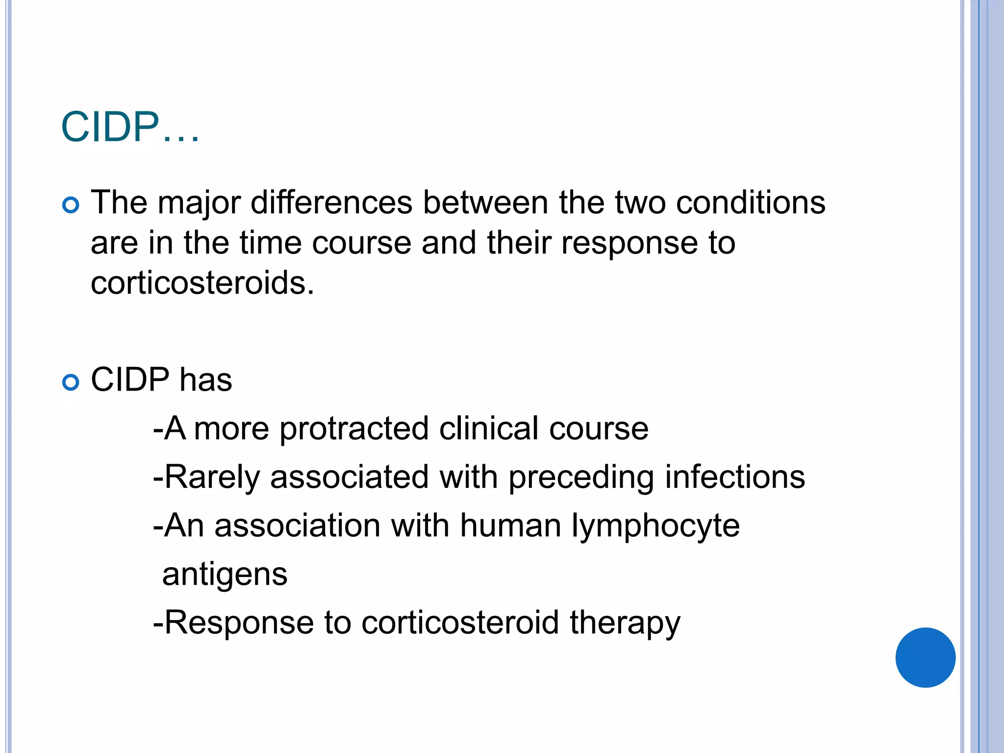 CIDP recent advances | PPTX